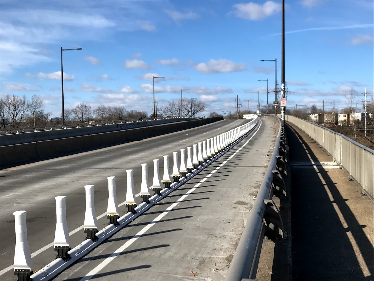 🚲 Grays Ferry Bridge 🌉 Protected Bike Lane is Here! - 5th Square