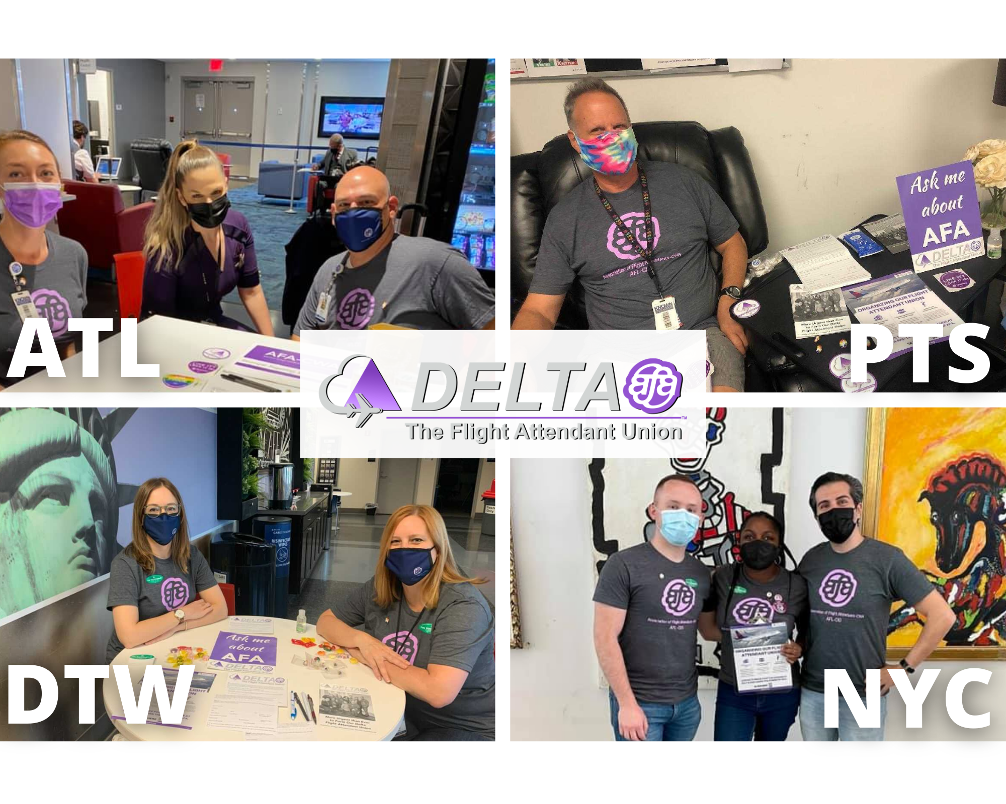 Support Delta Flight Attendants Organizing to Join Our Union ...