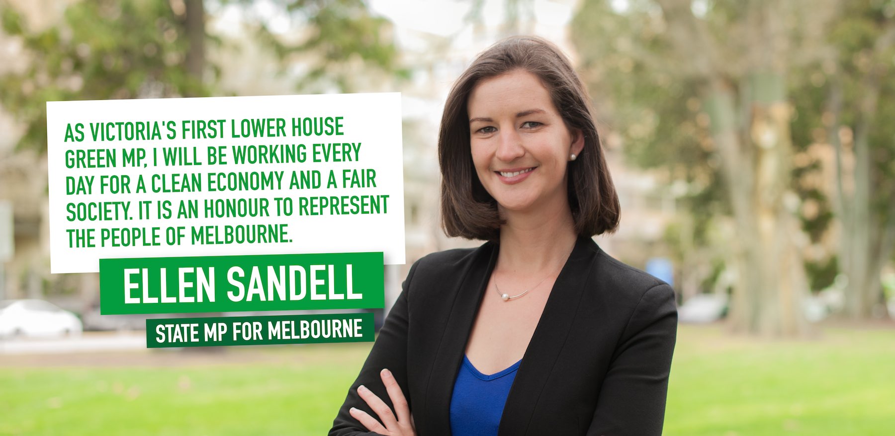 Ellen Sandell MLA - Member for Melbourne