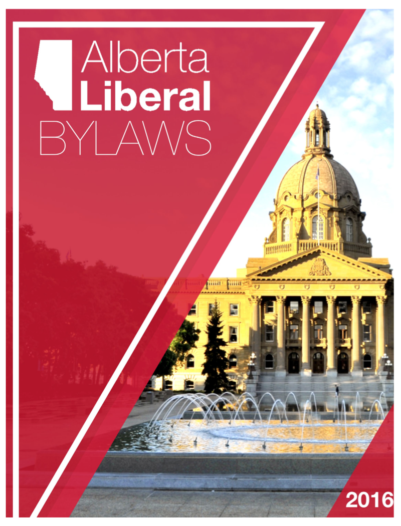 Bylaws - Alberta Liberal Party