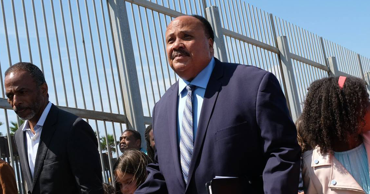 Martin Luther King, III, Delivers Speech at the Border - Alliance San Diego