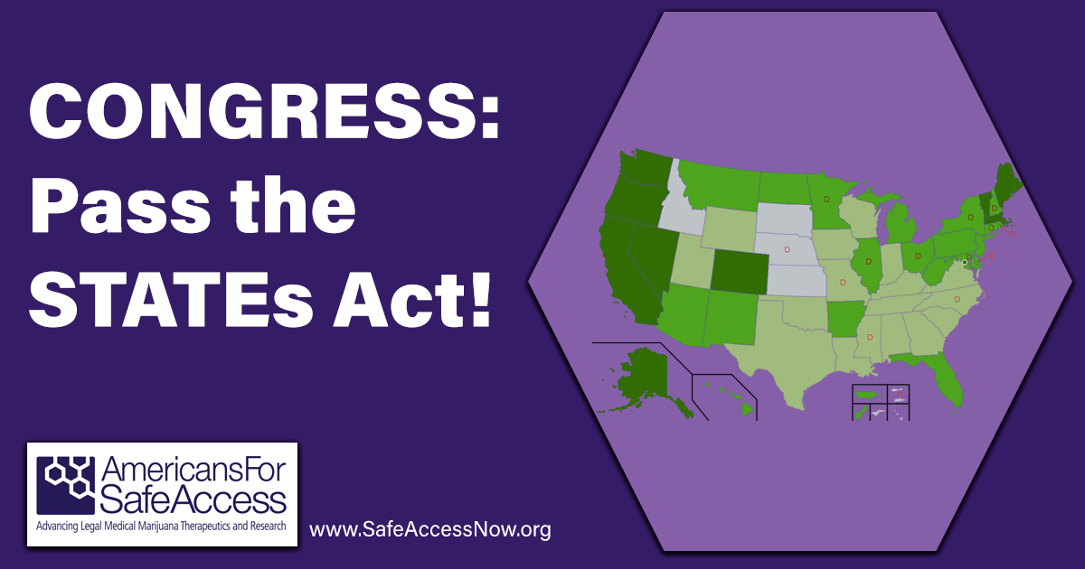 Pass the STATES Act! - Americans for Safe Access