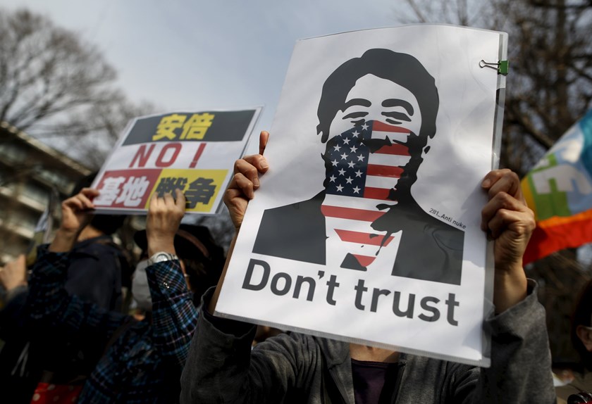 ANSWER solidarity statement to "Bring Down Abe!" protest in Japan ...