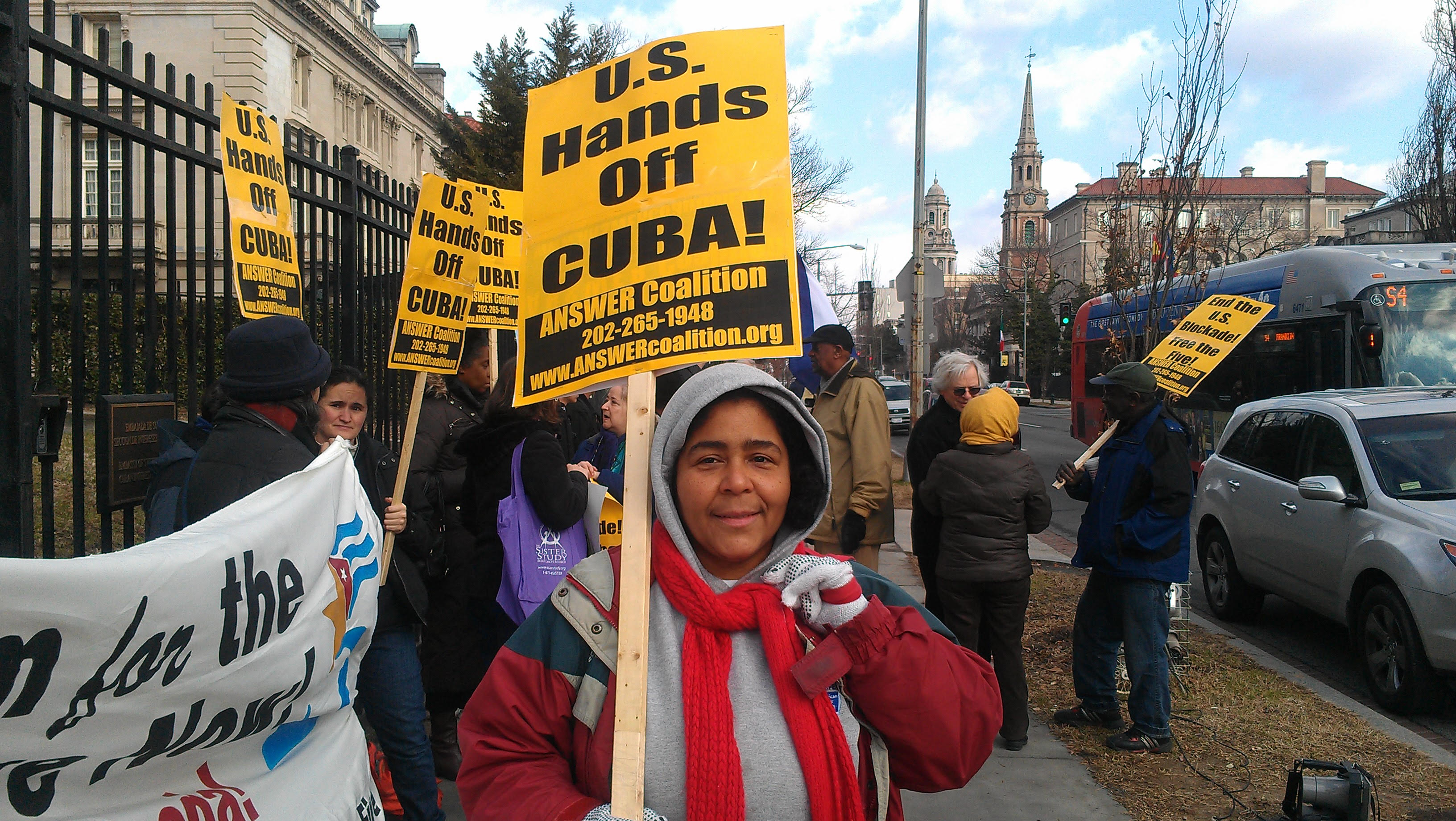 Ahead of UN vote on blockade, ANSWER mobilizes in solidarity with Cuba ...