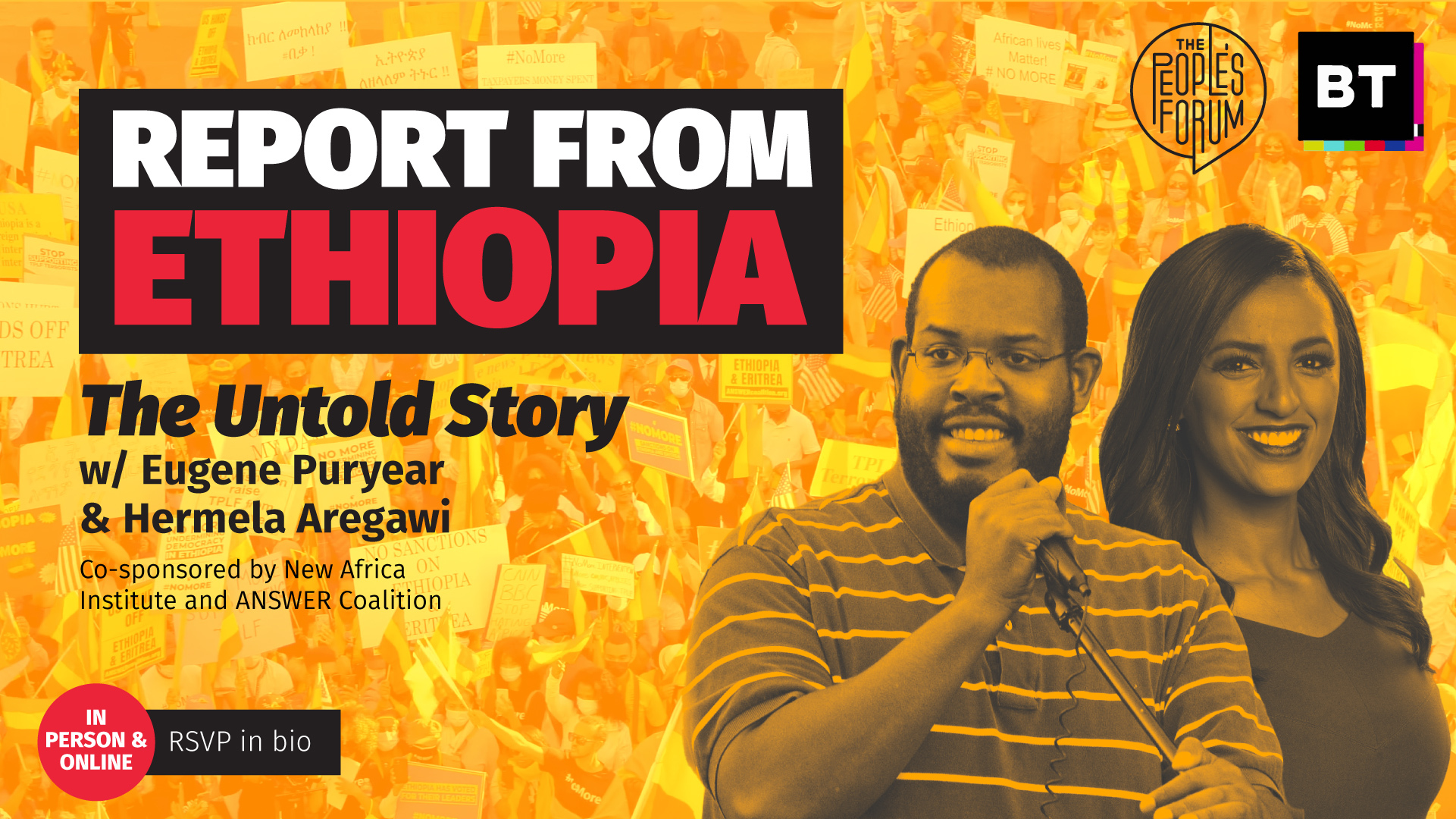 Report from Ethiopia: The untold story w/ journalists Eugene Puryear ...