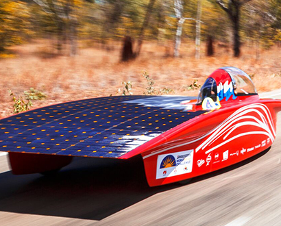 Solar car visits Alice Springs ahead of World Solar Race - Arid Lands ...