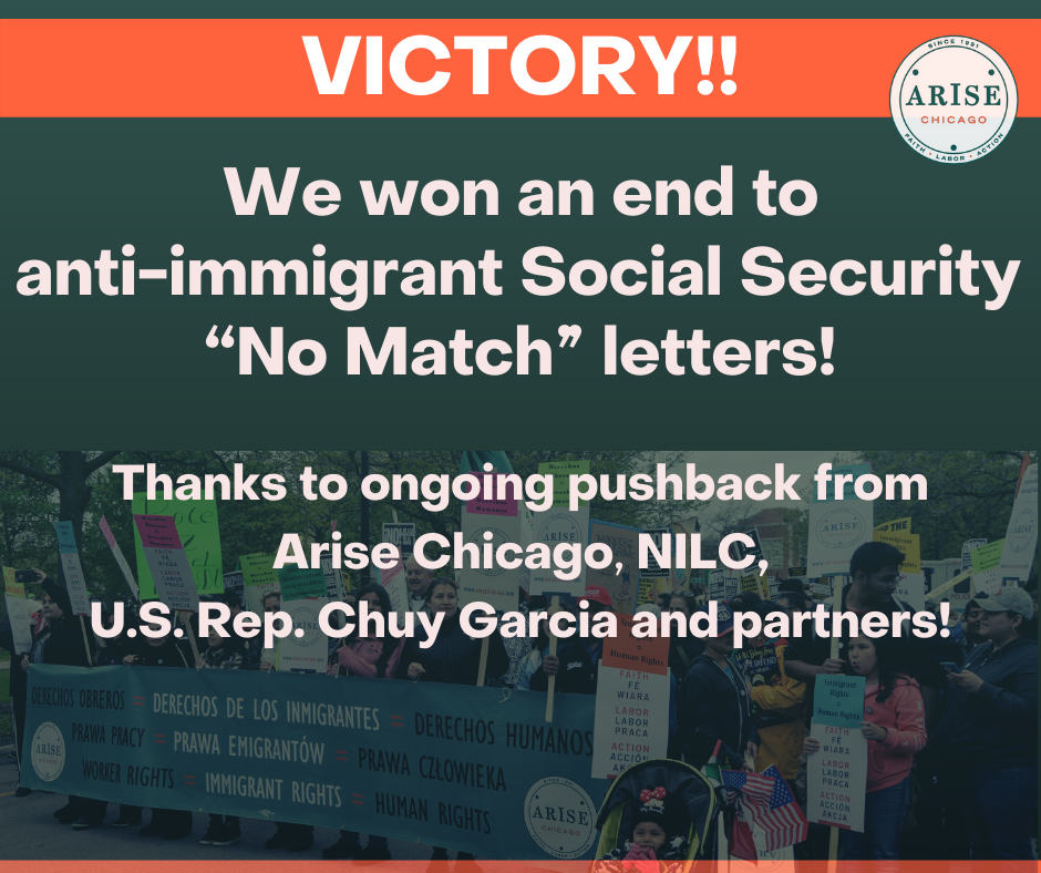 No More "No Match" ! - Arise Chicago
