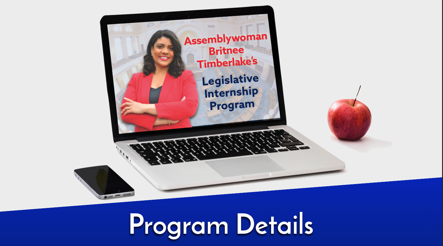 Program Details - The District Office of Assemblywoman Britnee Timberlake
