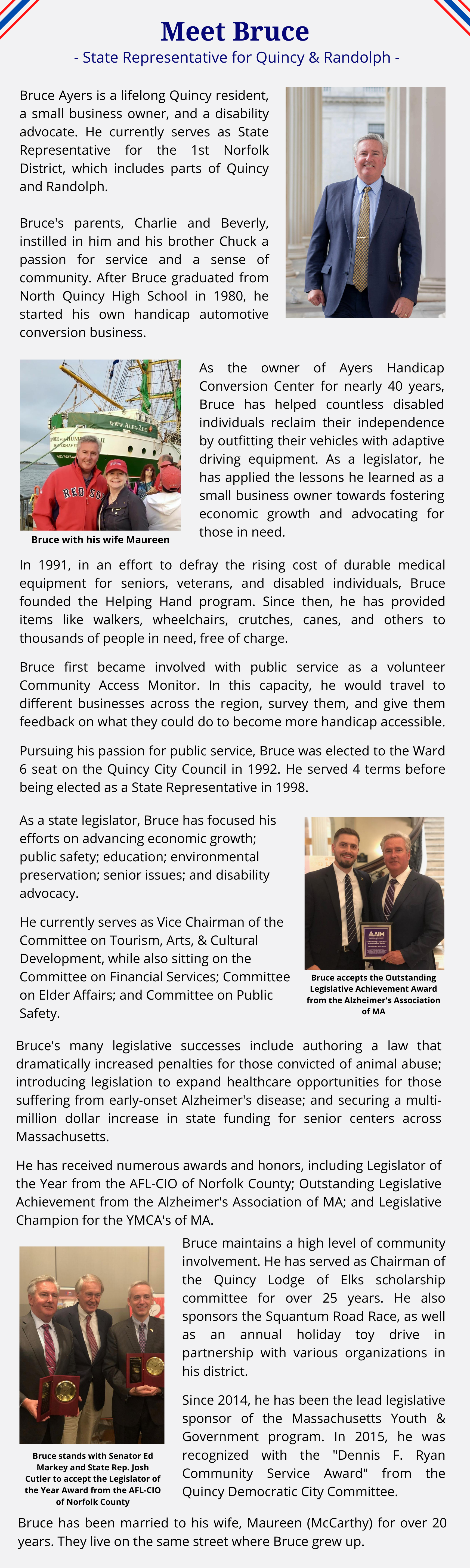 About Me - State Representative Bruce Ayers