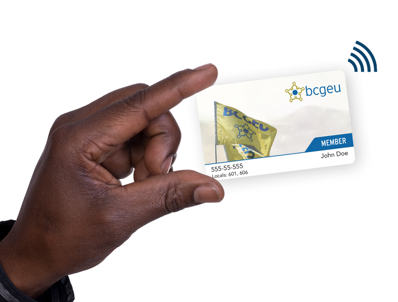 New BCGEU Member Cards - BCGEU