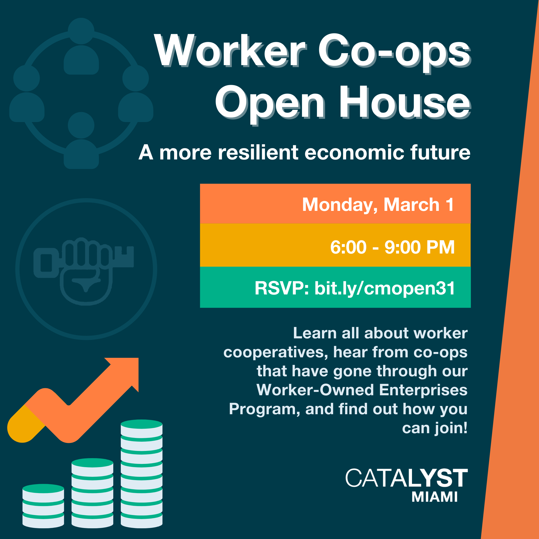 Worker Co-ops Open House - Catalyst Miami