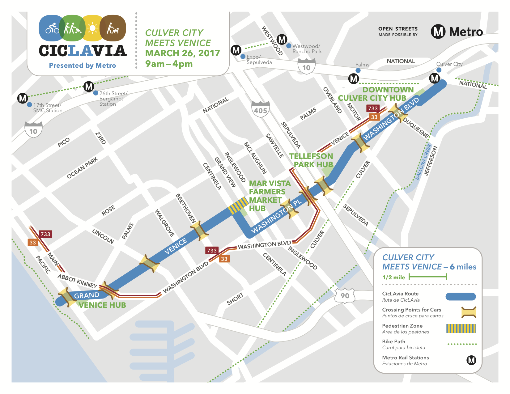 CicLAvia - Culver City Meets Venice presented by Metro