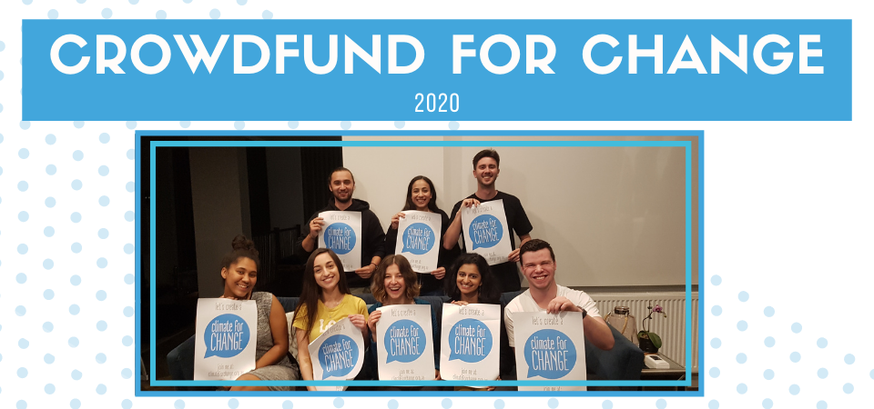 Crowdfund for Change 2020 - Climate for Change