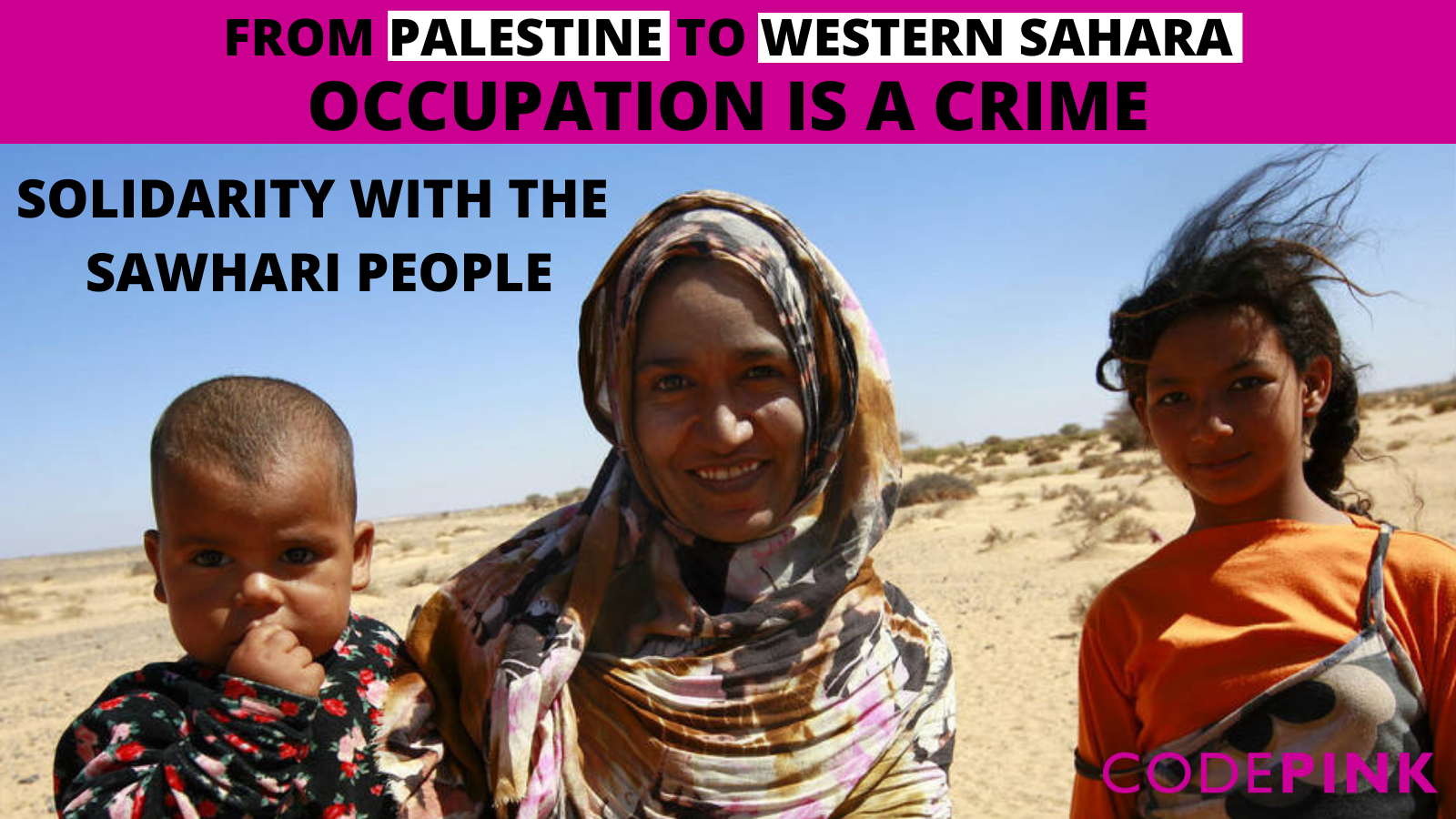 WesternSahara - CODEPINK - Women for Peace