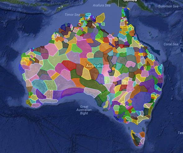 Isolate Languages Map