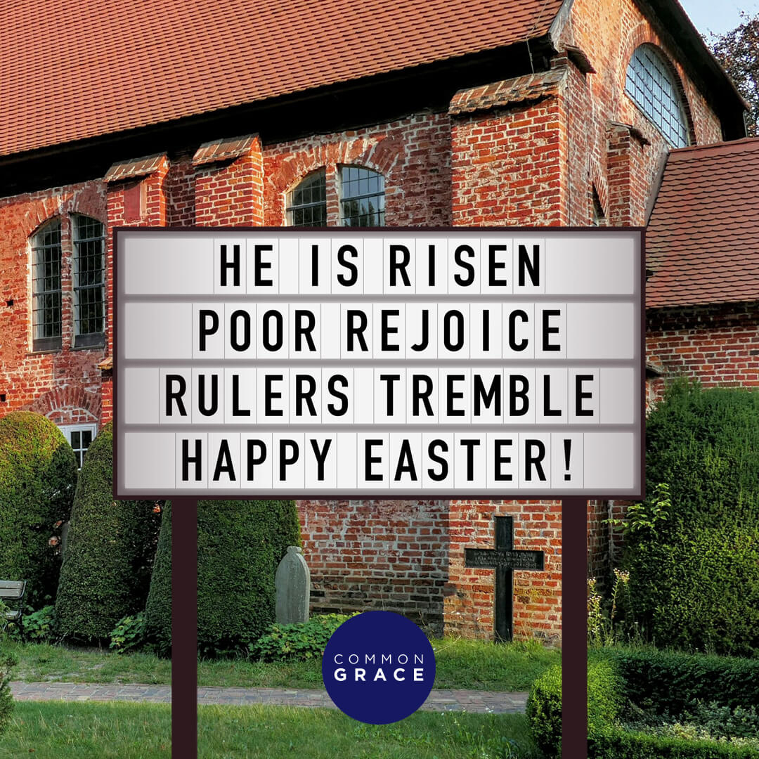 Church Billboard Campaign - Week 1 - Common Grace