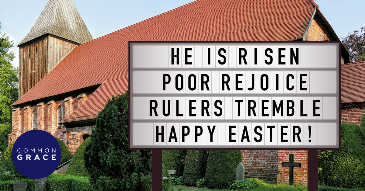 Church Billboard Campaign- Sign up your church! - Common Grace