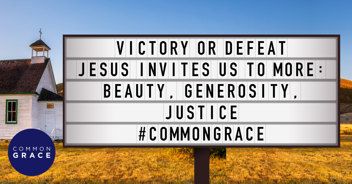 Church Billboard Campaign- Sign up your church! - Common Grace