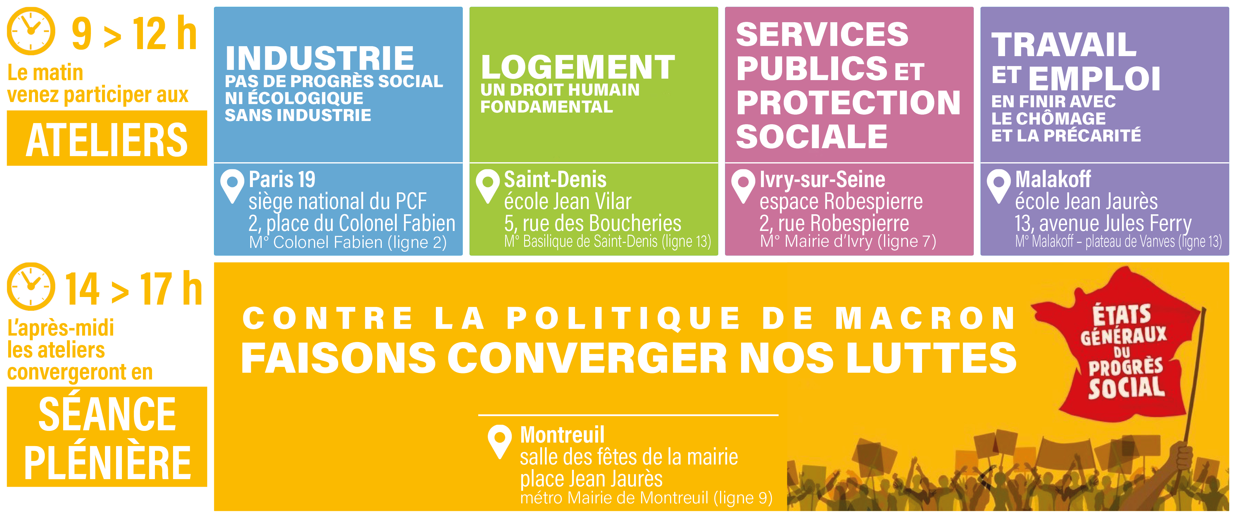 Les États généraux du progrès social le 3 février - Etat Généraux du ...