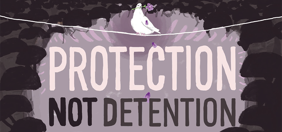 Poster: Protection Not Detention - No Way to Treat a Child