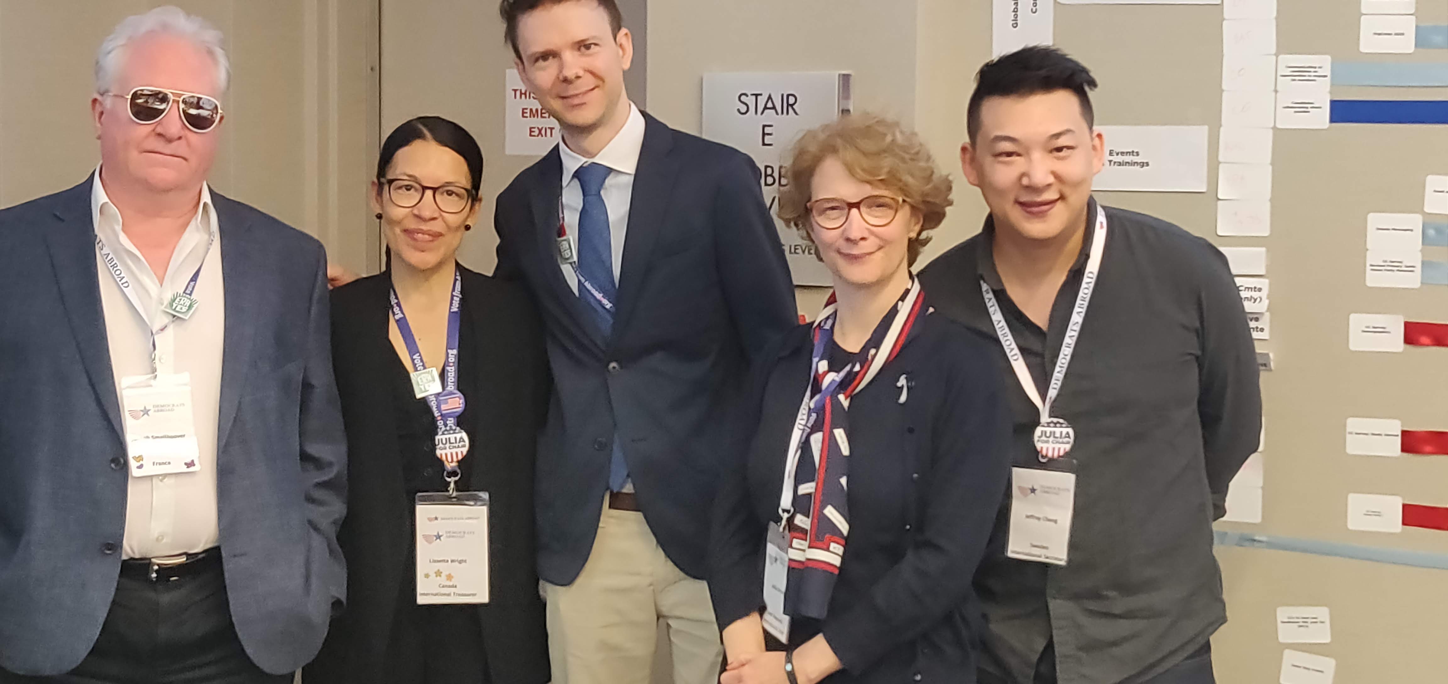 DAG Goes to Washington - Democrats Abroad