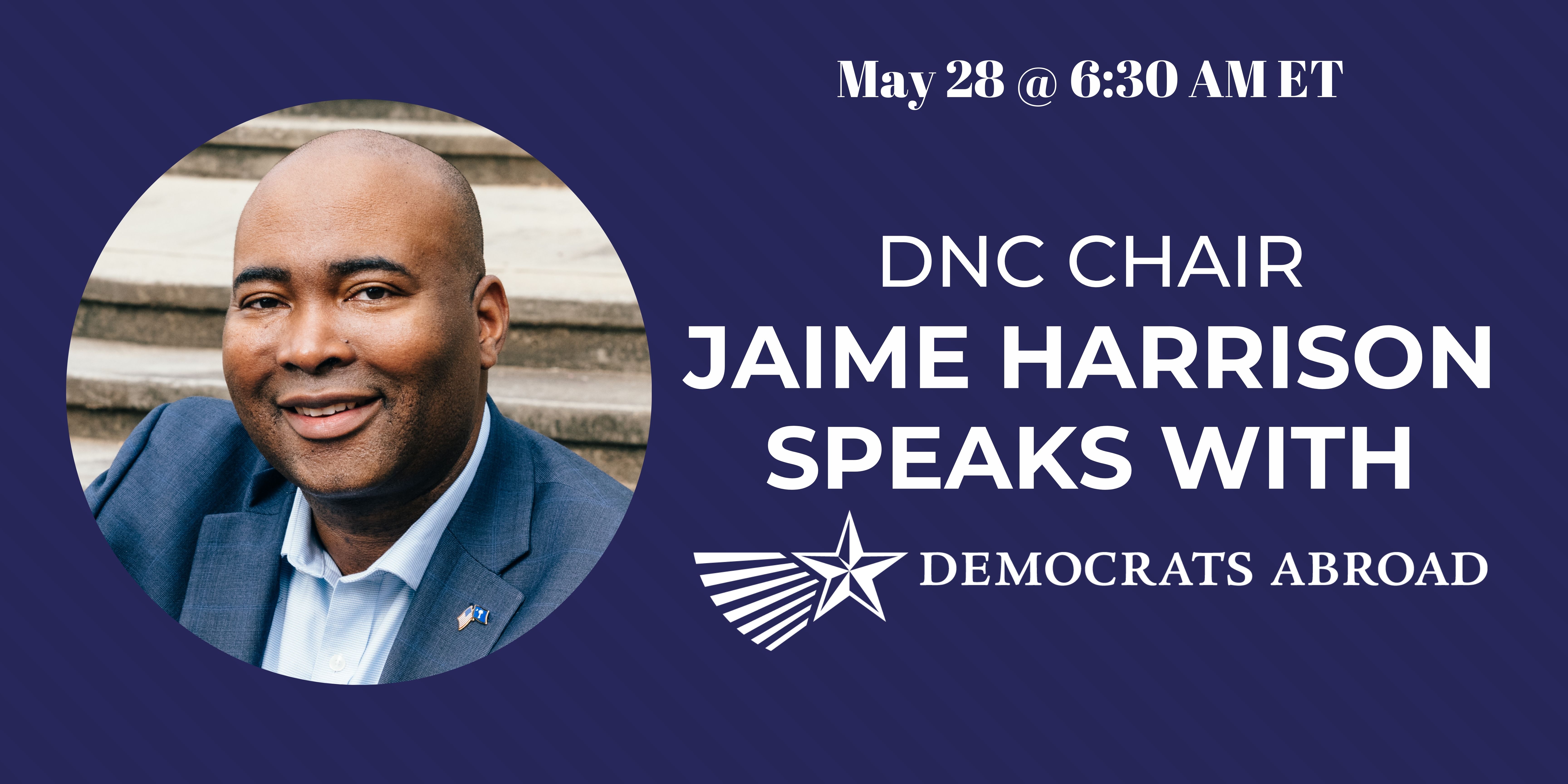 Jaime Harrison Speaks with Democrats Abroad