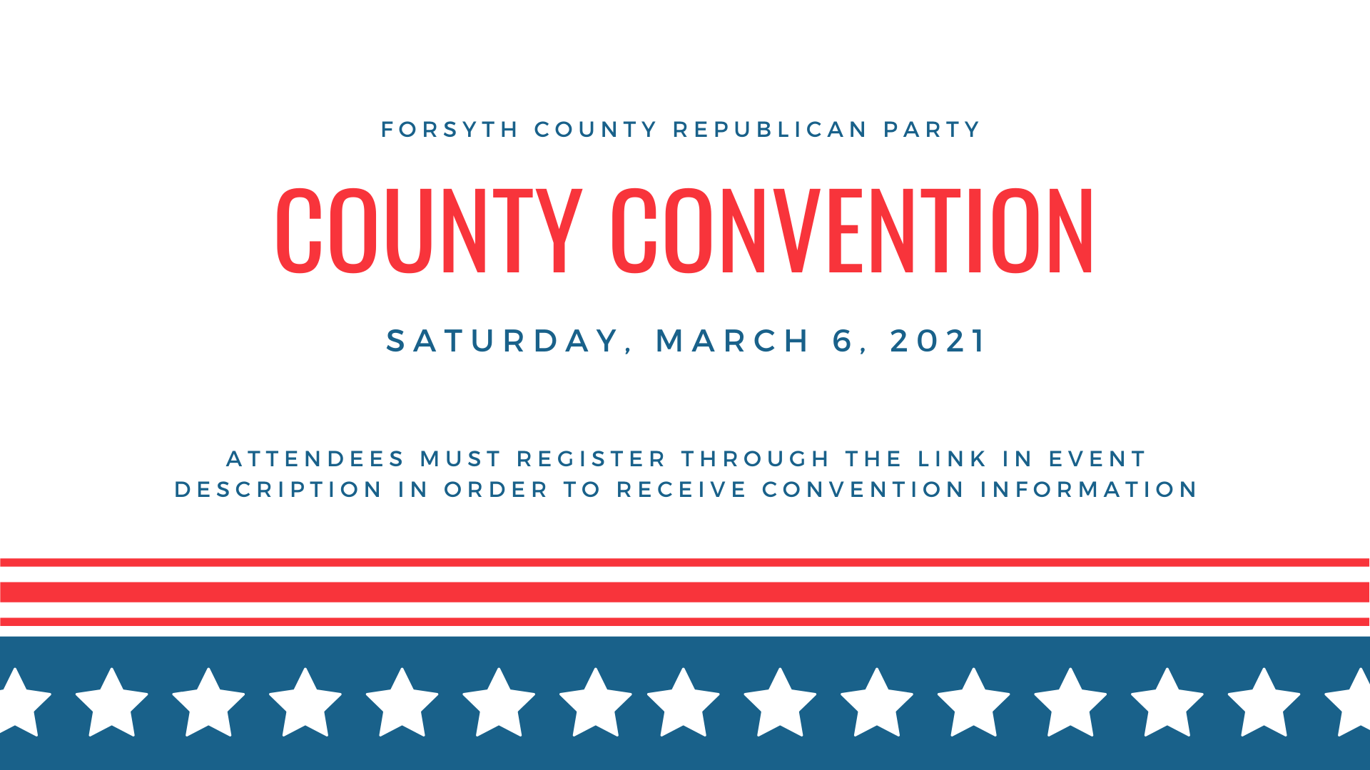 Forsyth County Convention - Forsyth County Republican Party