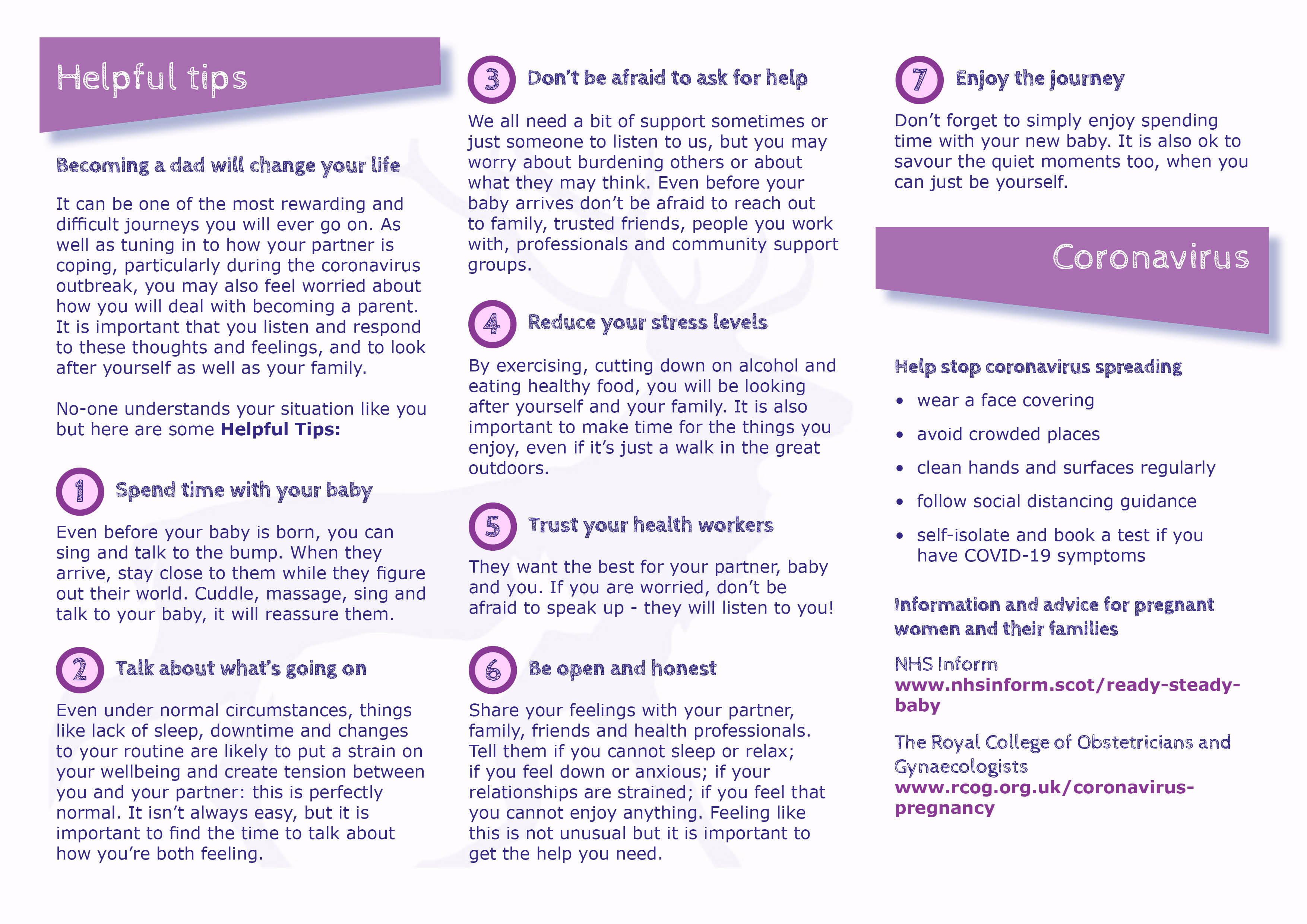 FNS Covid-19 Response - Fathers Network Scotland