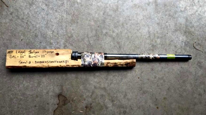 ABC7: Homemade shotgun turned in at gun buyback event in San Francisco ...