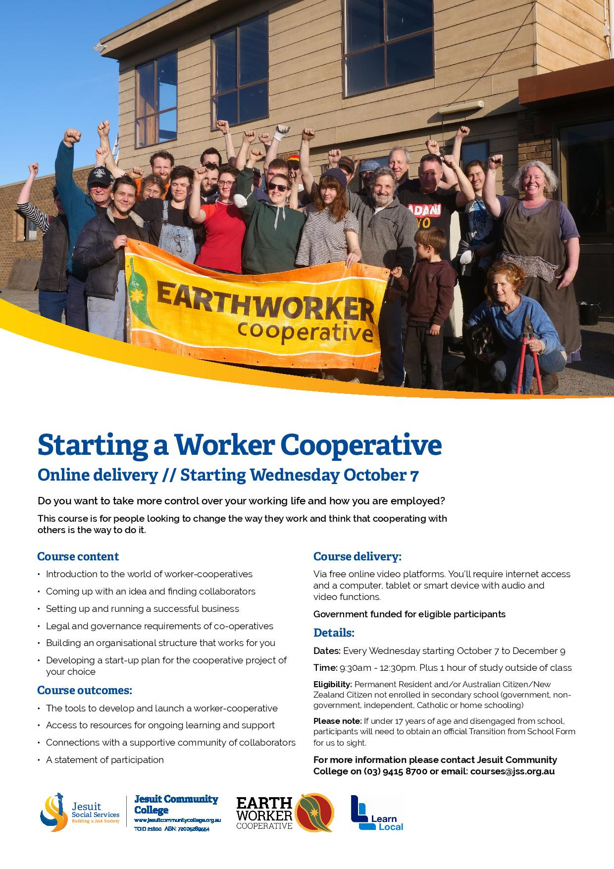 Starting a Worker Cooperative - New Training Course with Earthworker ...