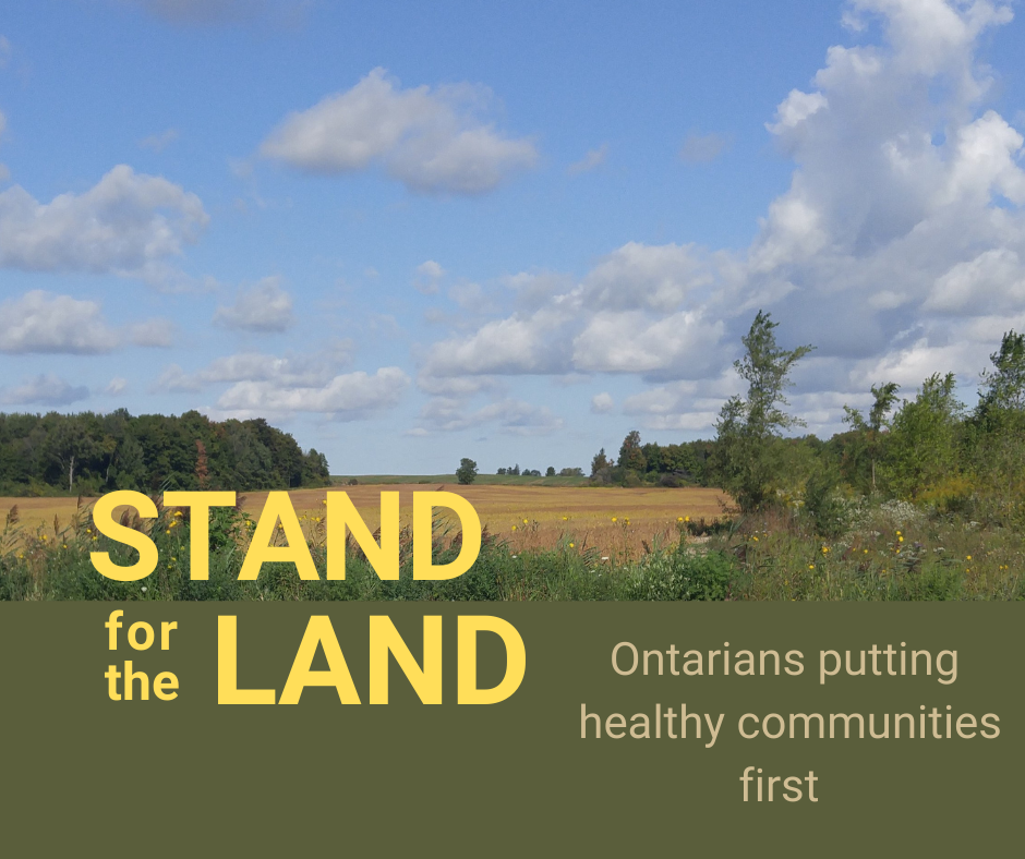 Stand for the Land actions - For Our Kids