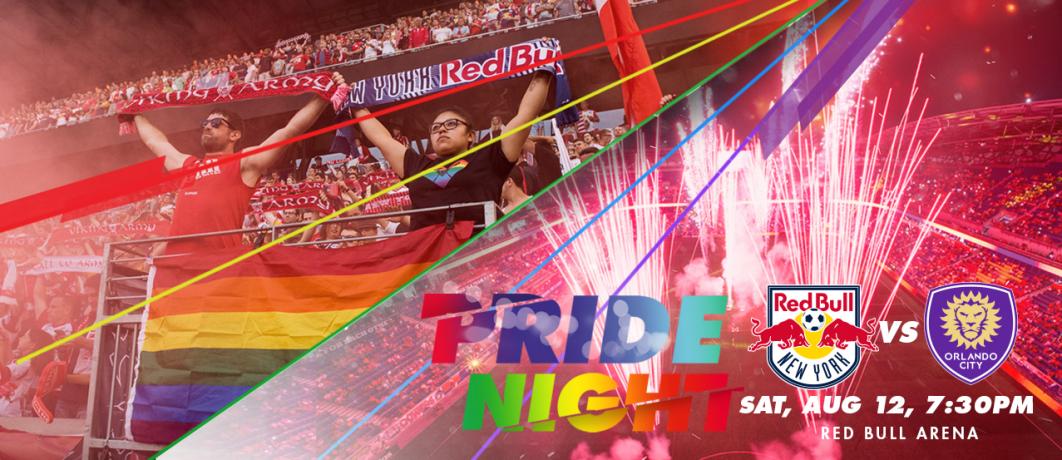 Pride Night at New York Red Bulls - GAAMC
