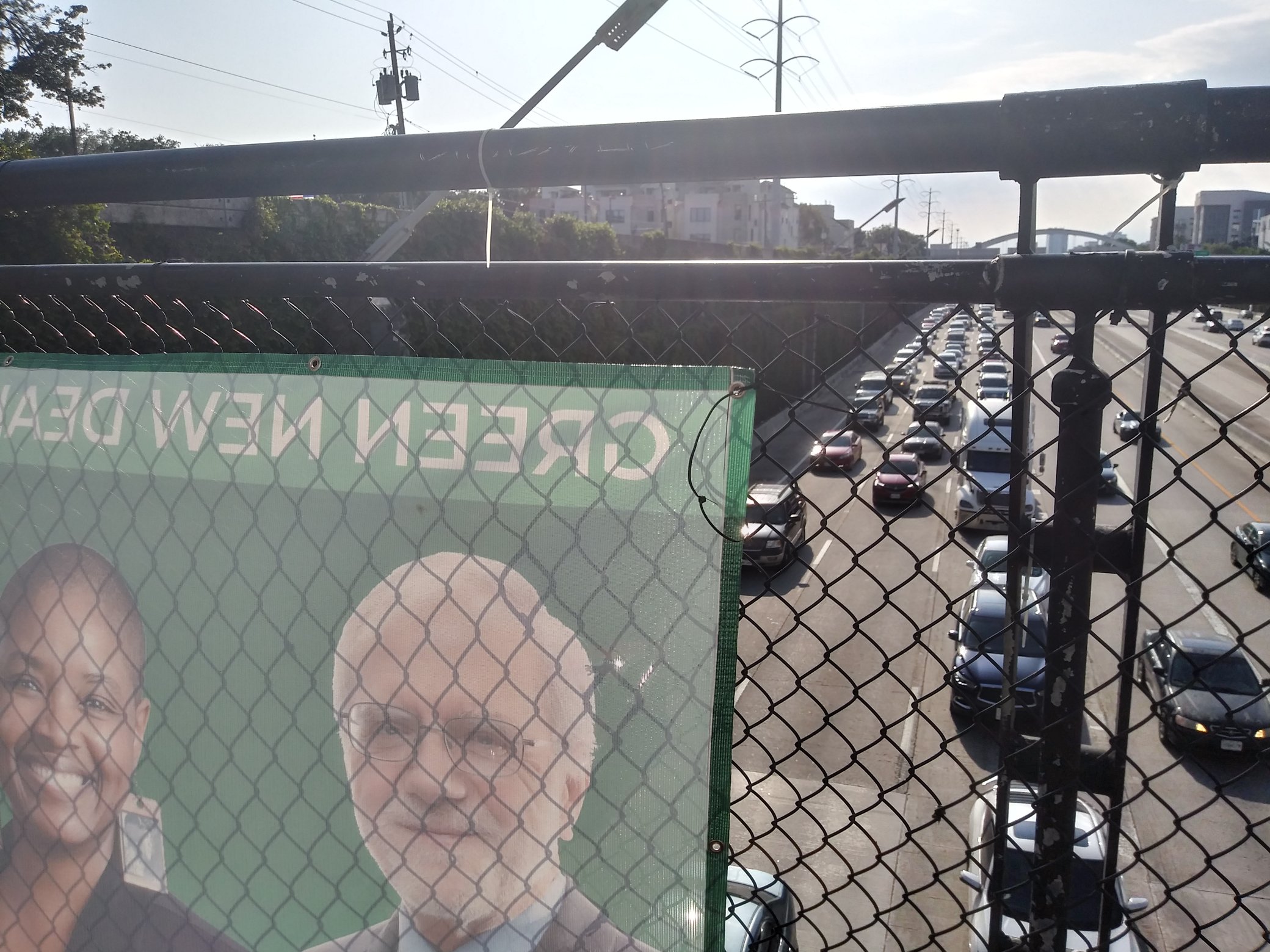 Bridge Signage Campaign - Green Party of Texas