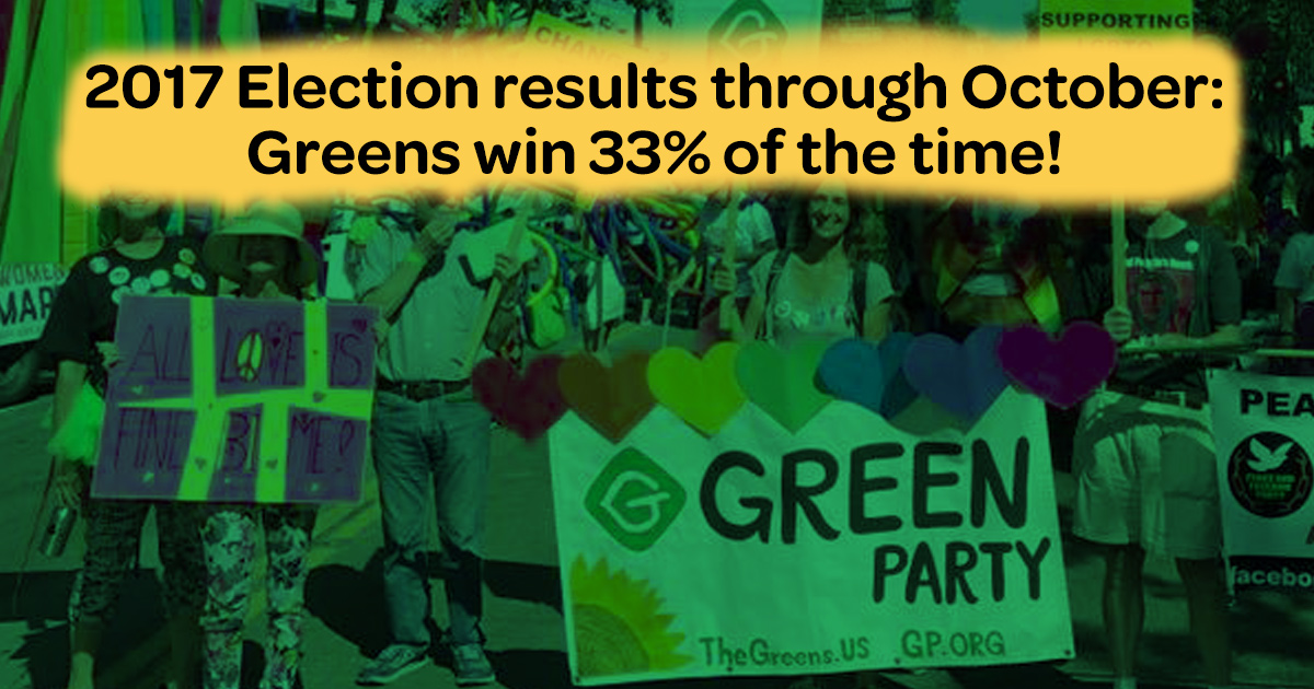 Green Party 2017 candidates - www.gp.org