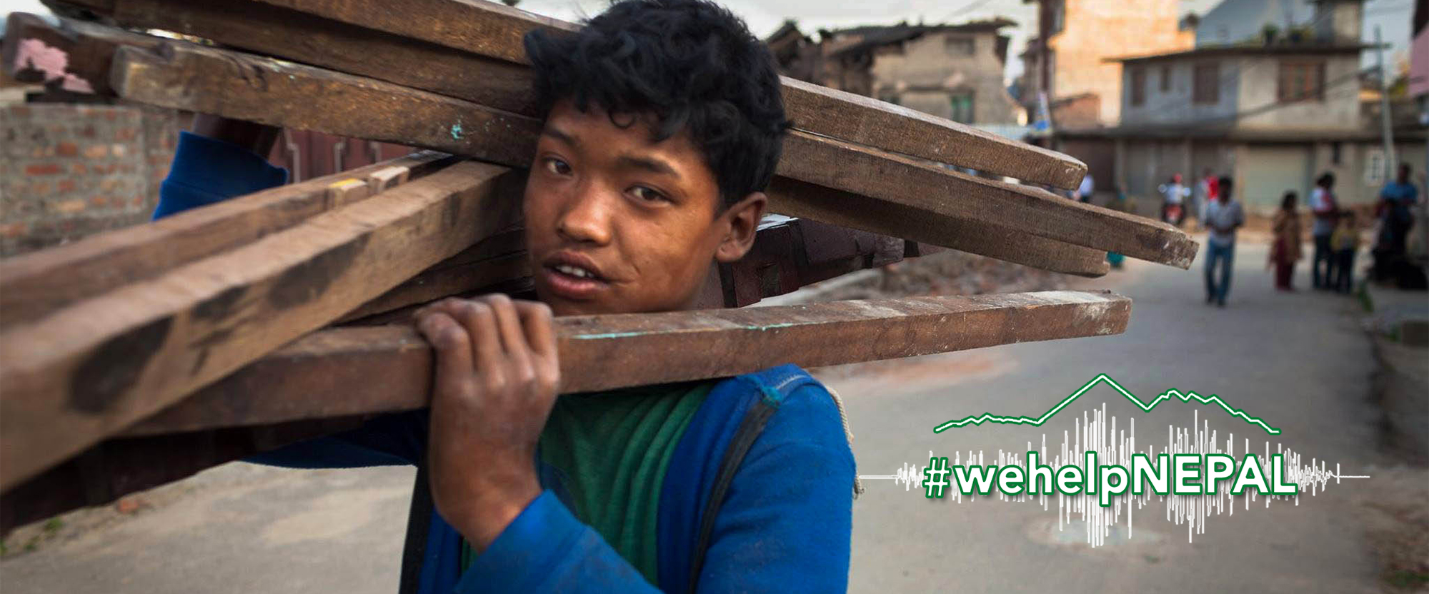#WeHelpNepal - Disaster Relief Campaign by Global Purpose