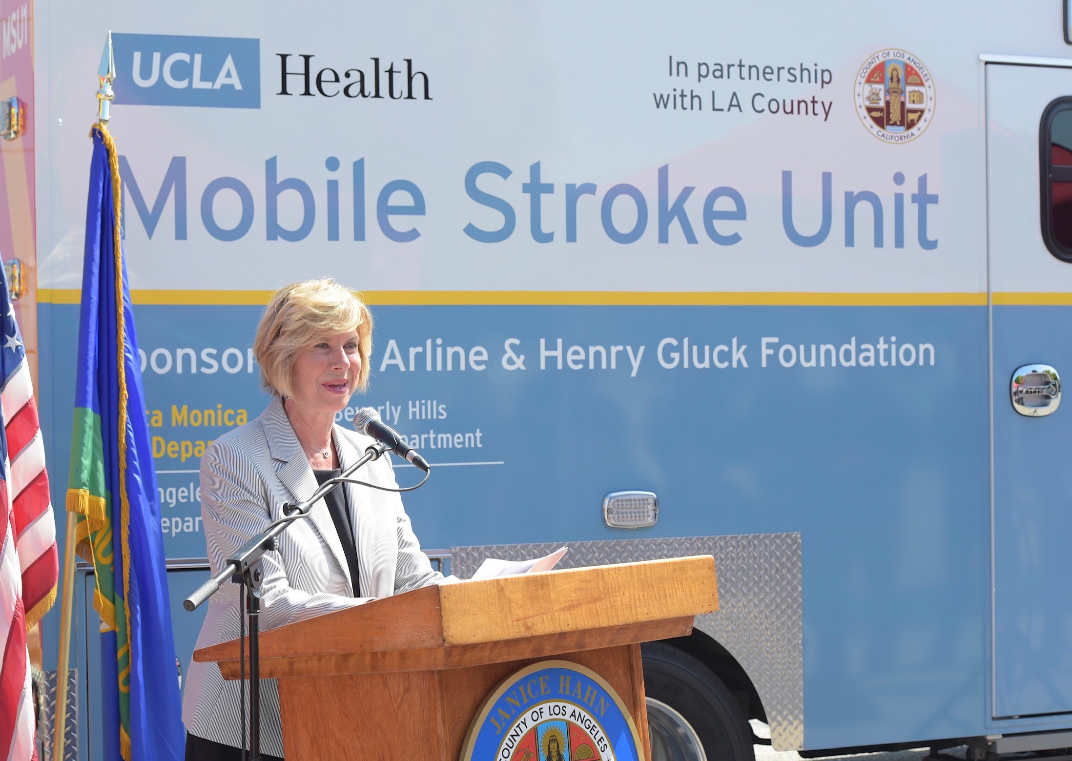 Hahn Launches UCLA Mobile Stroke Unit in Long Beach – Supervisor Janice ...