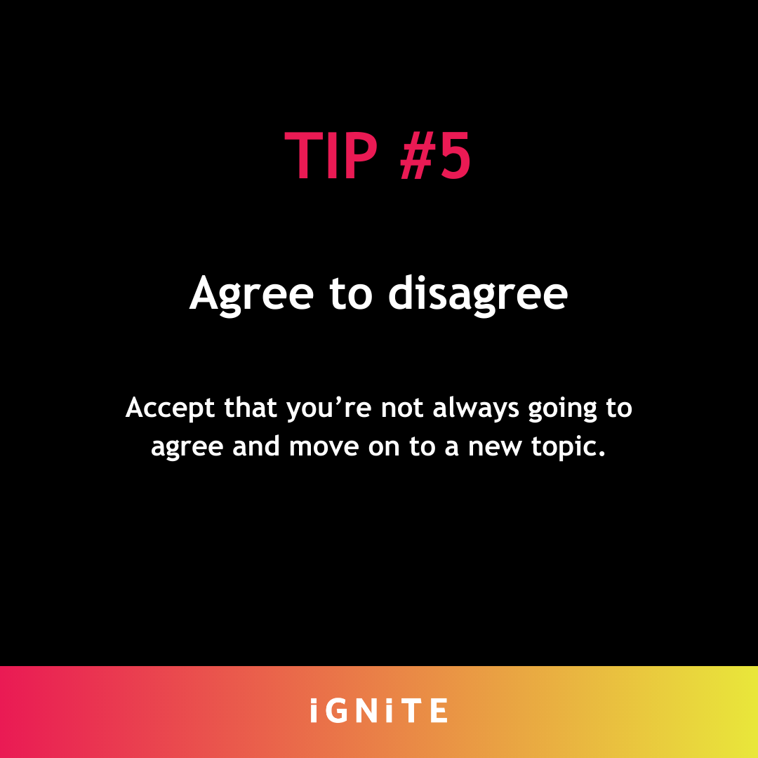 How to talk politics with your friends and family