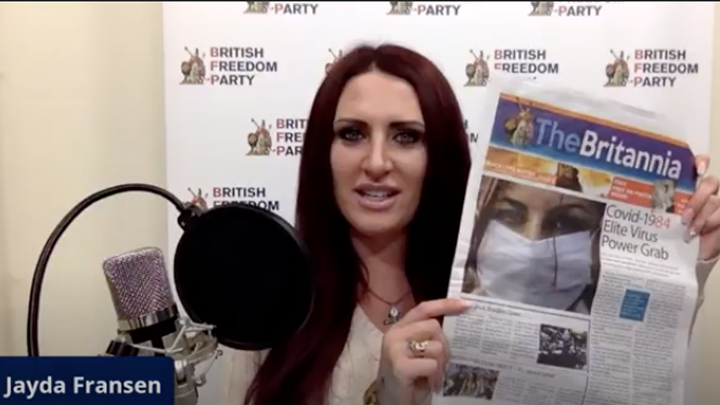Jayda Fransen Live - Update on Issue 2 of The Britannia - British ...