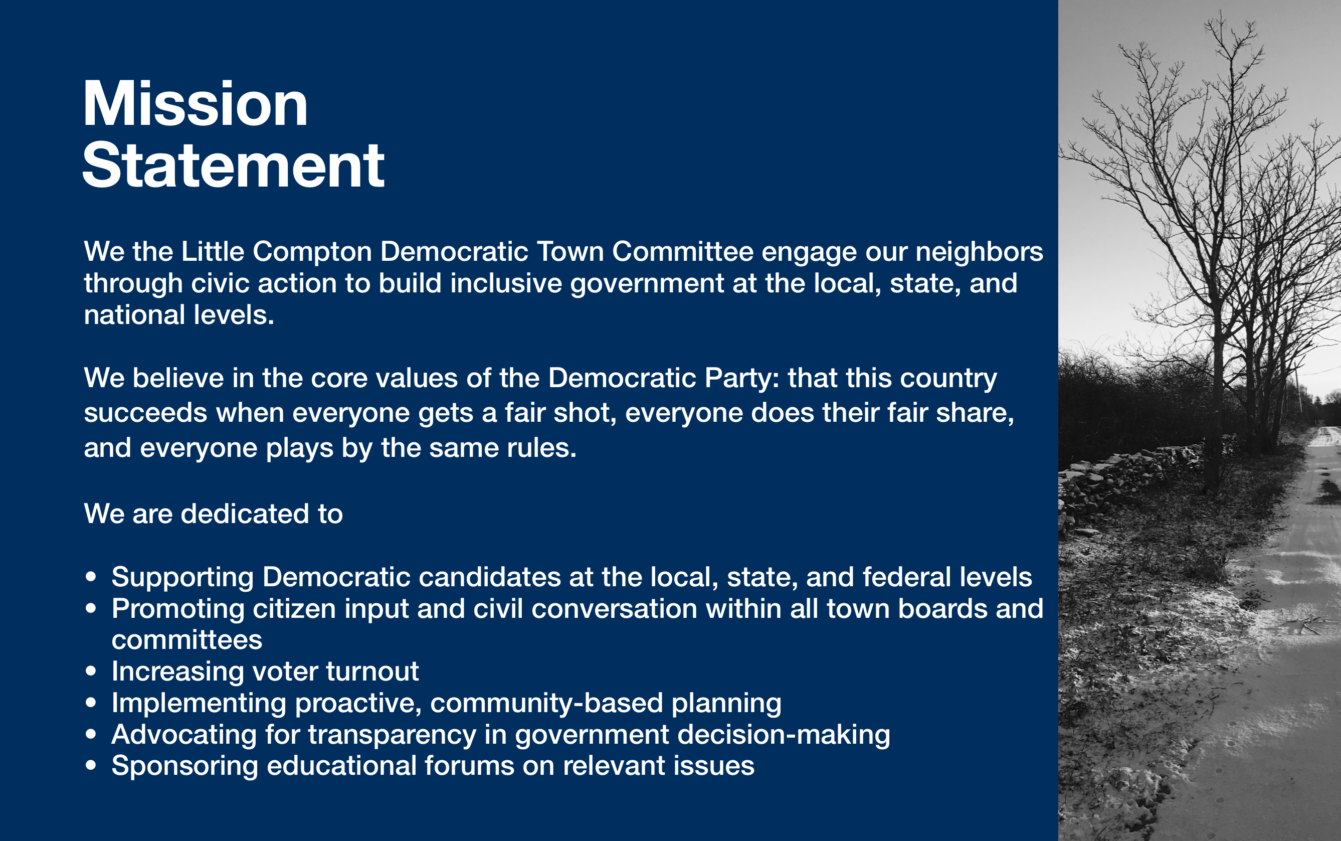 Run for Office - Little Compton Democratic Town Committee