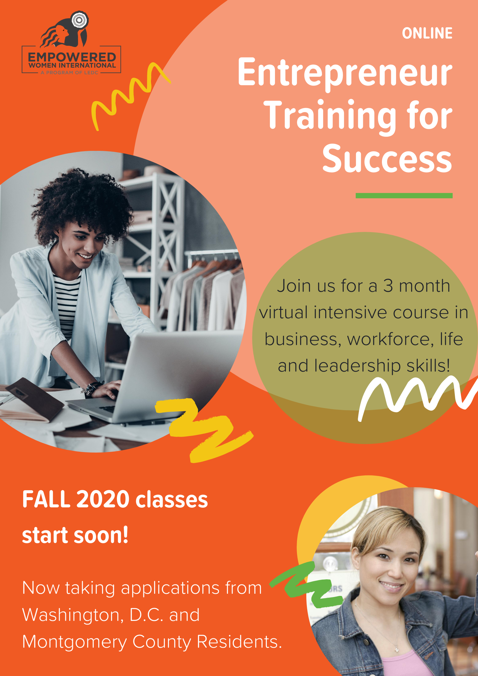 Fall 2020 ETS Information Session - Latino Economic Development Center