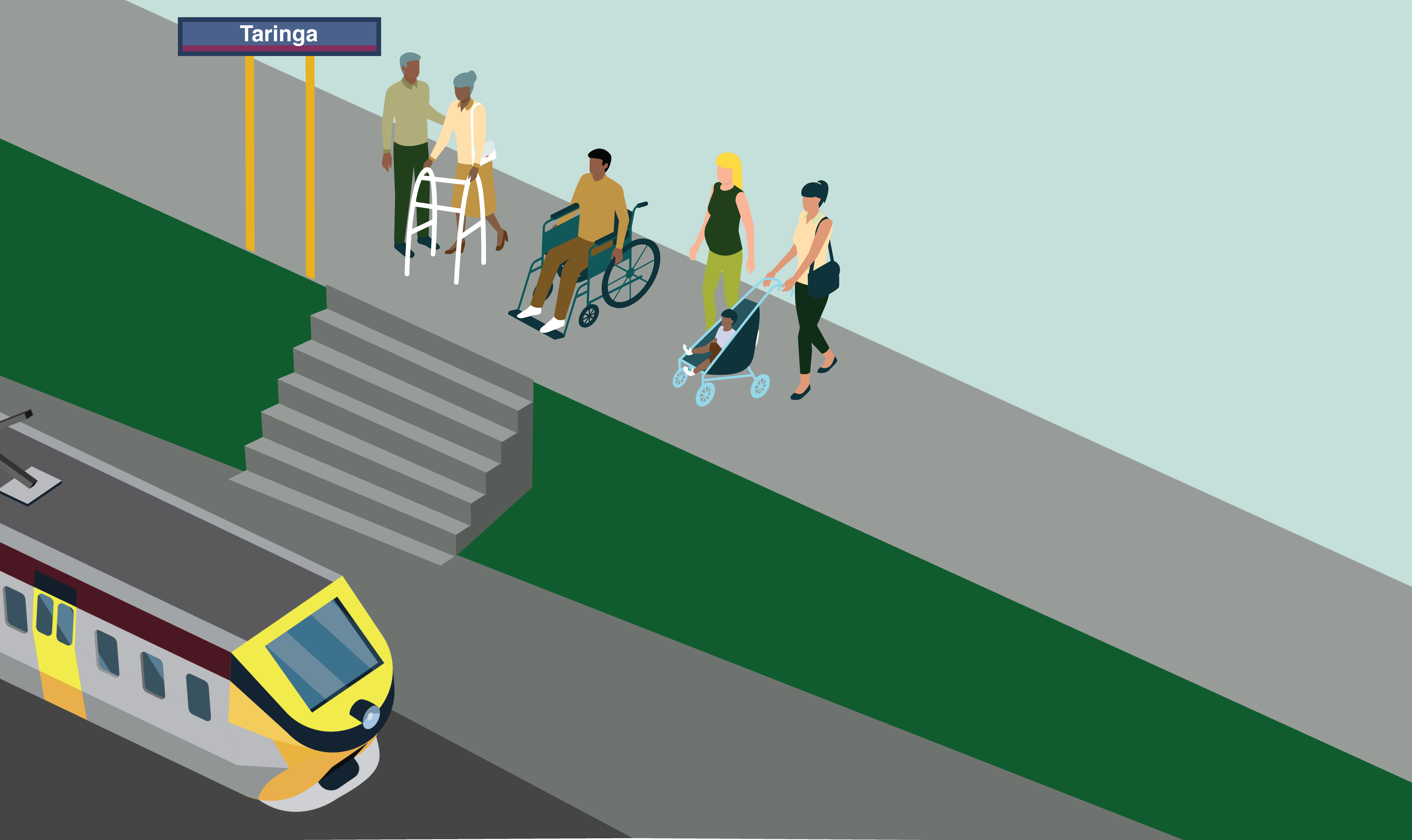 Train station accessibility - Michael Berkman MP for Maiwar