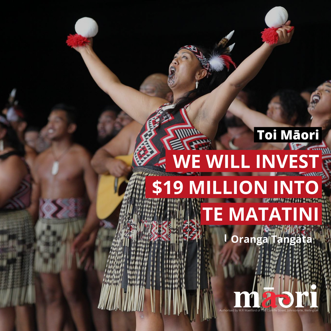 Oranga Tangata | Toi Māori - MaoriParty2020