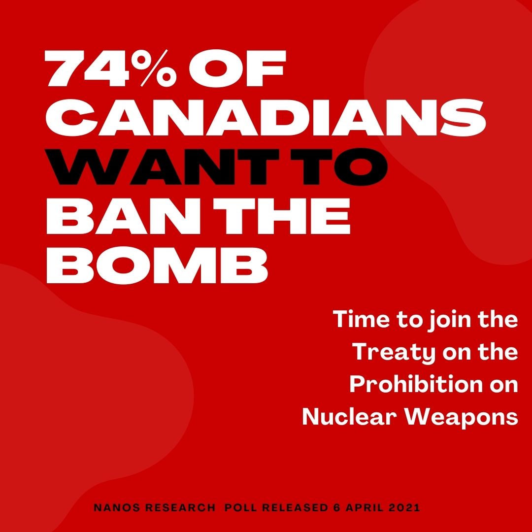 Canadians want to ban the bomb - Mines Action Canada