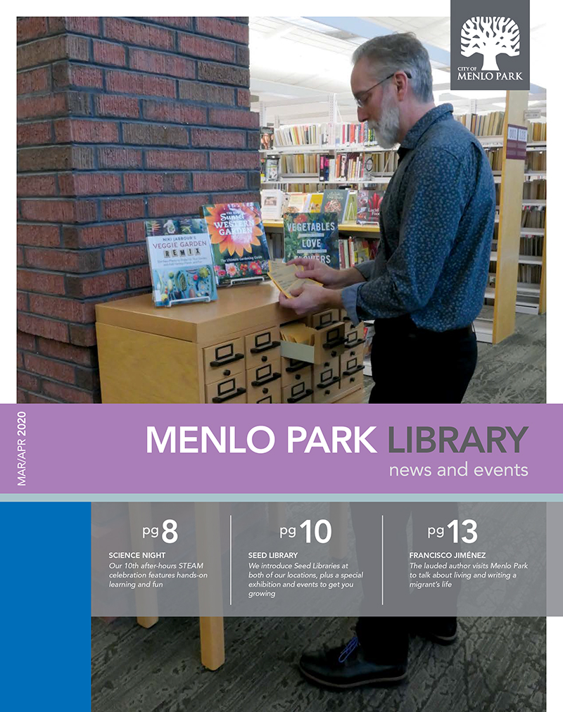 Down to earth • This week at the library - Menlo Park Library Foundation