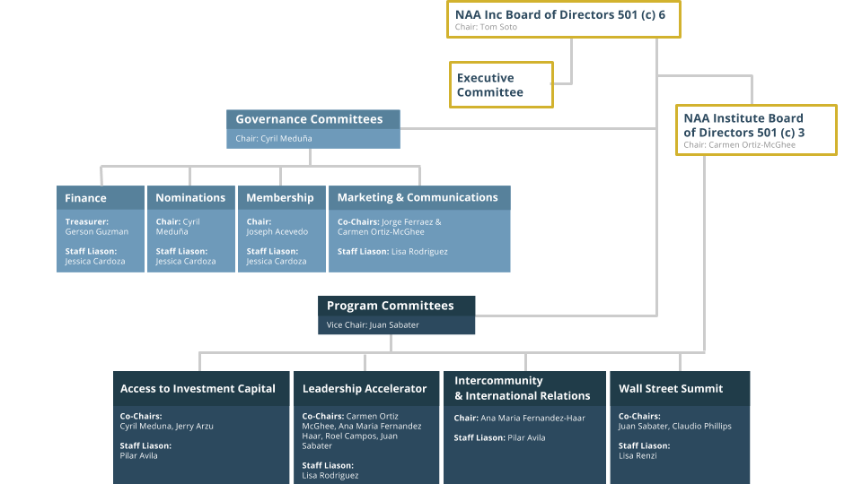 Organizational Chart - New America Alliance