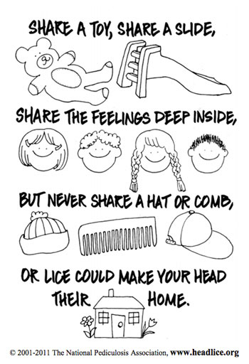 What not to share: Lice! - Northwest Center for Alternatives to Pesticides