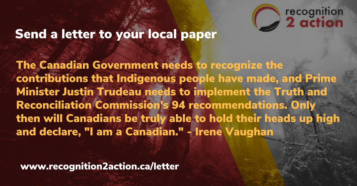 Your Letters to Editors: "First Nations were Founders of Canada ...