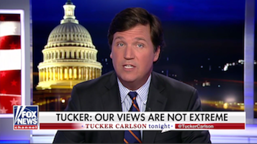 White Nationalists Love Tuckers Endorsement Of ‘great Replacement