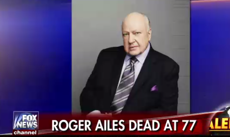 Roger Ailes Has Died At Age 77 - NewsHounds