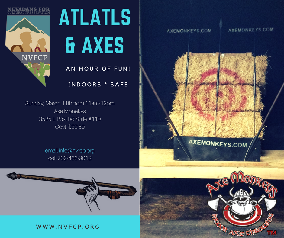Atlatl Darts, Axes, and Knives... - NVFCP